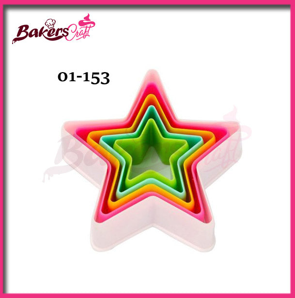 Plastic Star Cookie Cutter – bakerscraft