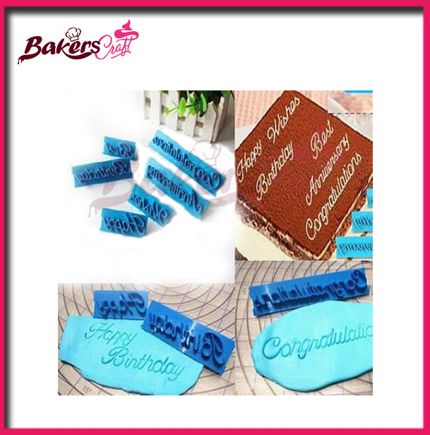 Cake With Text Model – bakerscraft