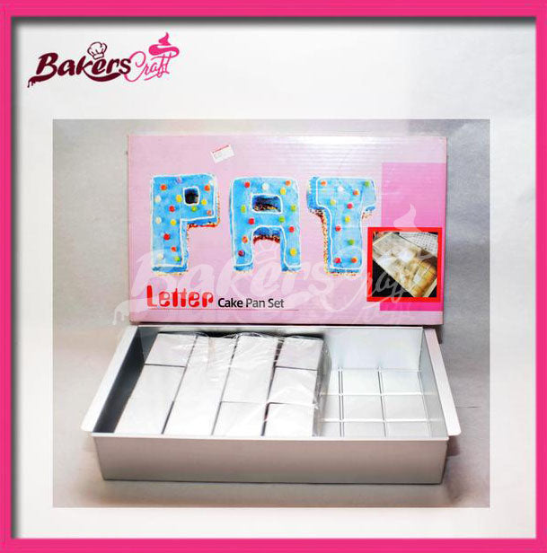 Letter Cake Pan Set – bakerscraft
