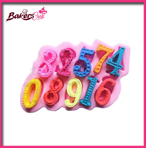 Number Mould – bakerscraft