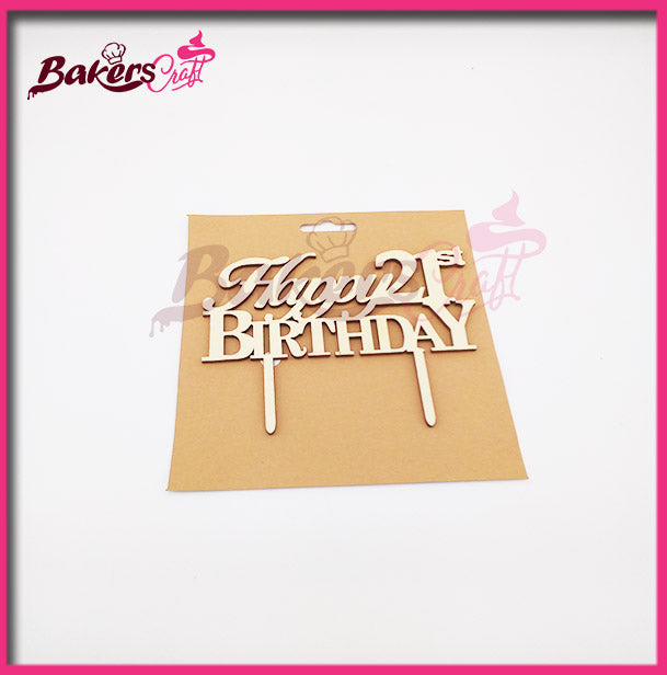 Wooden Topper – bakerscraft