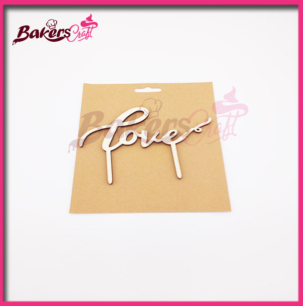 Wooden Topper – bakerscraft